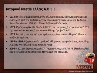 Nescafe Marketing in Greece | PPT