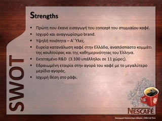 Nescafe Marketing in Greece | PPTX
