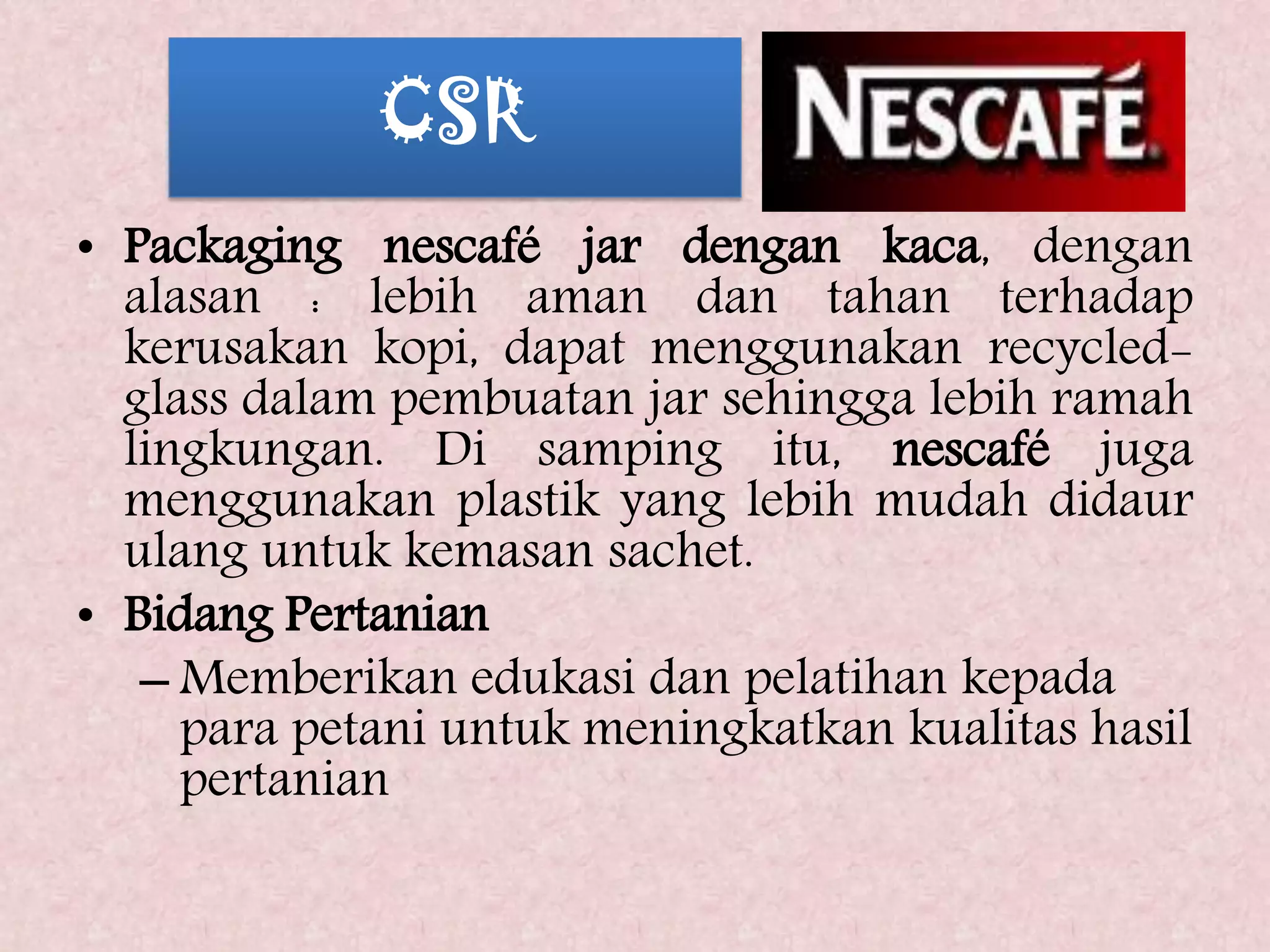 Nescafe Marketing Strategy Analysis | PDF