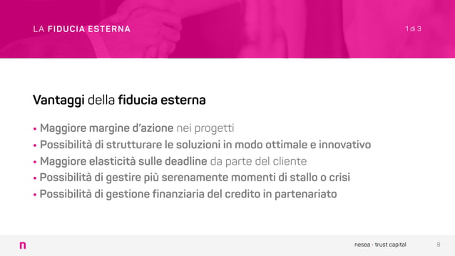 Trust Capital - La fiducia come acceleratore dell’innovazione | PPT
