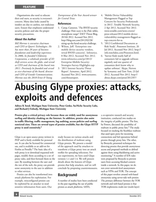 Abusing Glype Proxies - Attacks, Exploits and Defences | PDF | Internet | Computing