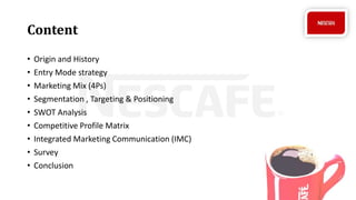Nescafe project | PPTX