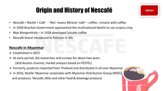 Nescafe project | PPTX