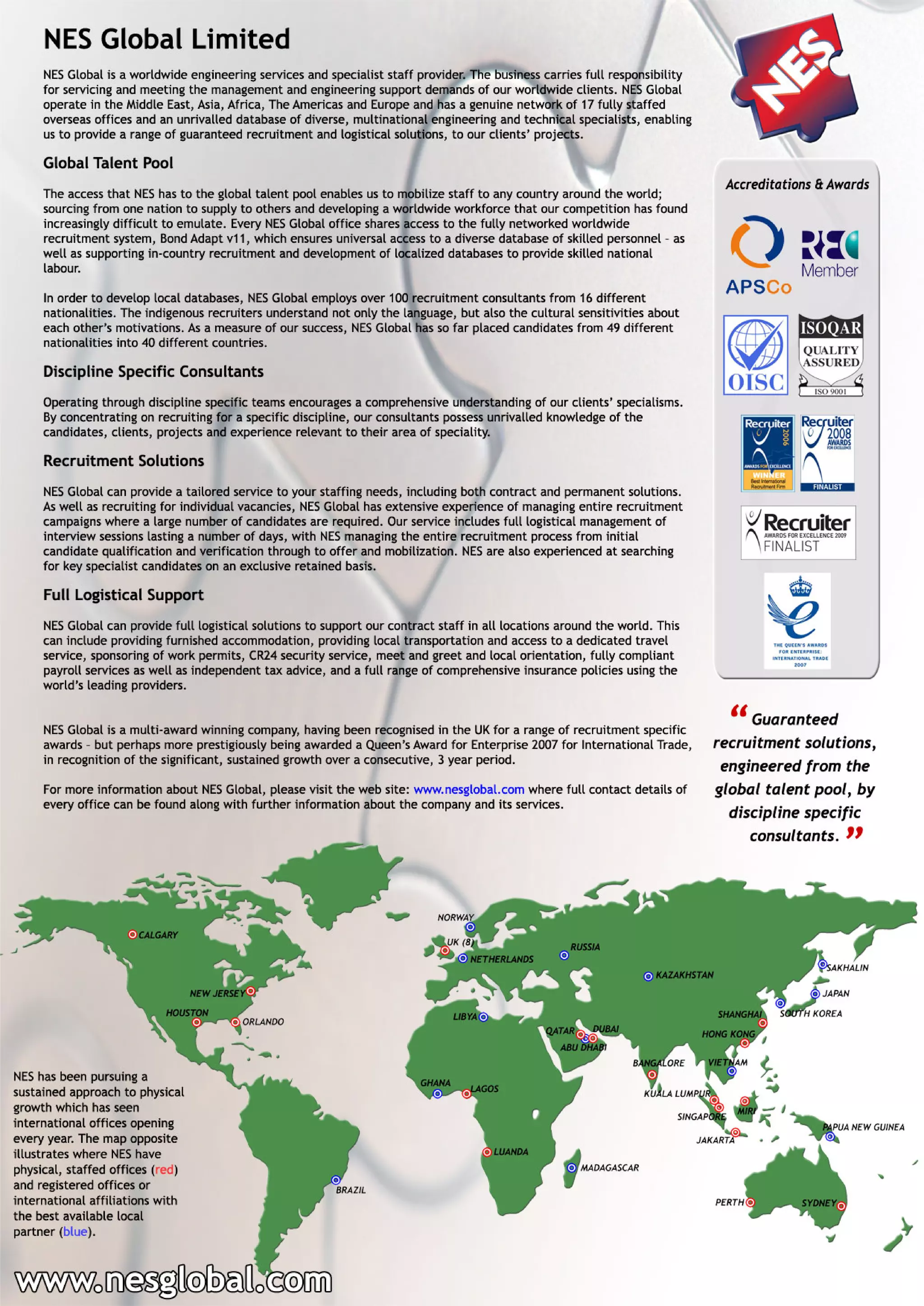 Nes Global 2009 | PDF