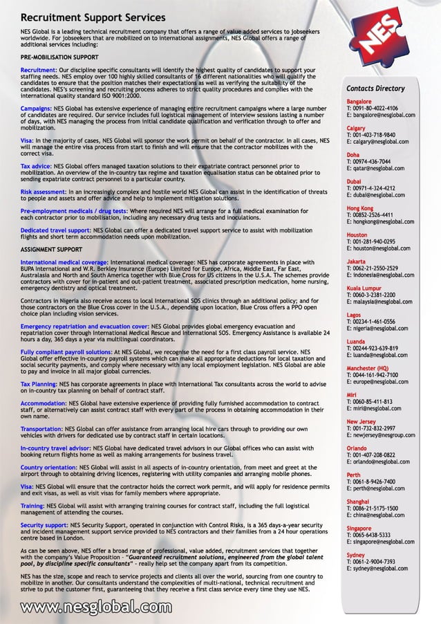 Nes Global 2009 | PDF