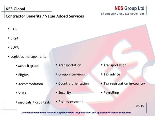 Nes Global Presentation | PPT