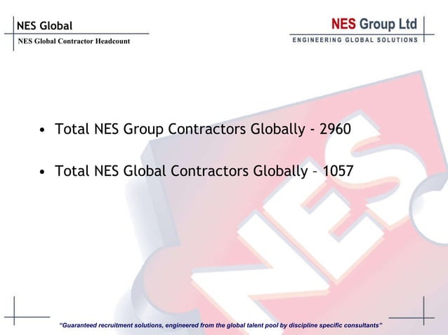 Nes Global Presentation | PPT