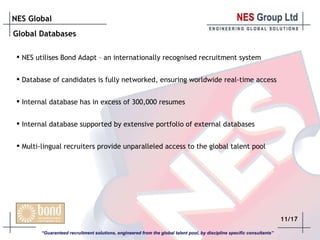 Nes Global Presentation | PPT | Human Resources | Business