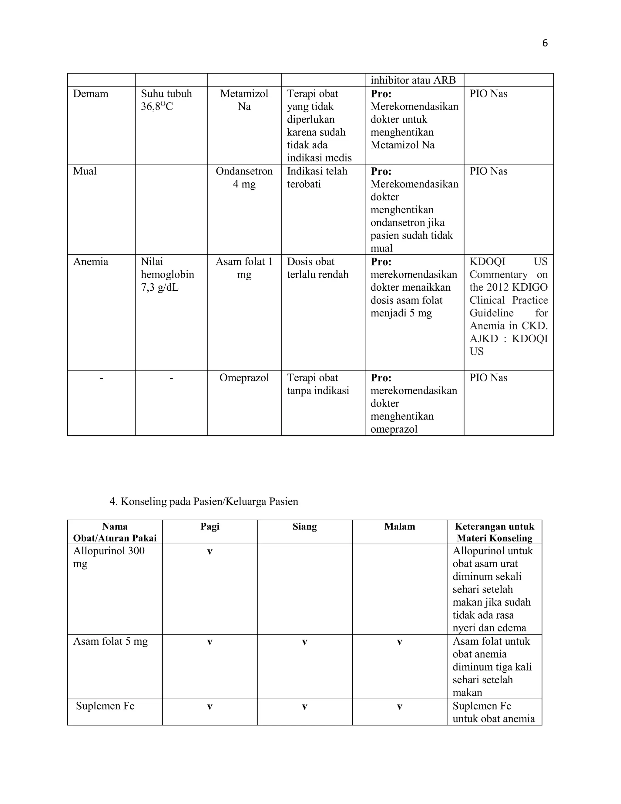 Farmakoterapi Renal : Studi Kasus CKD (Chronic Kidney Disease) | PDF