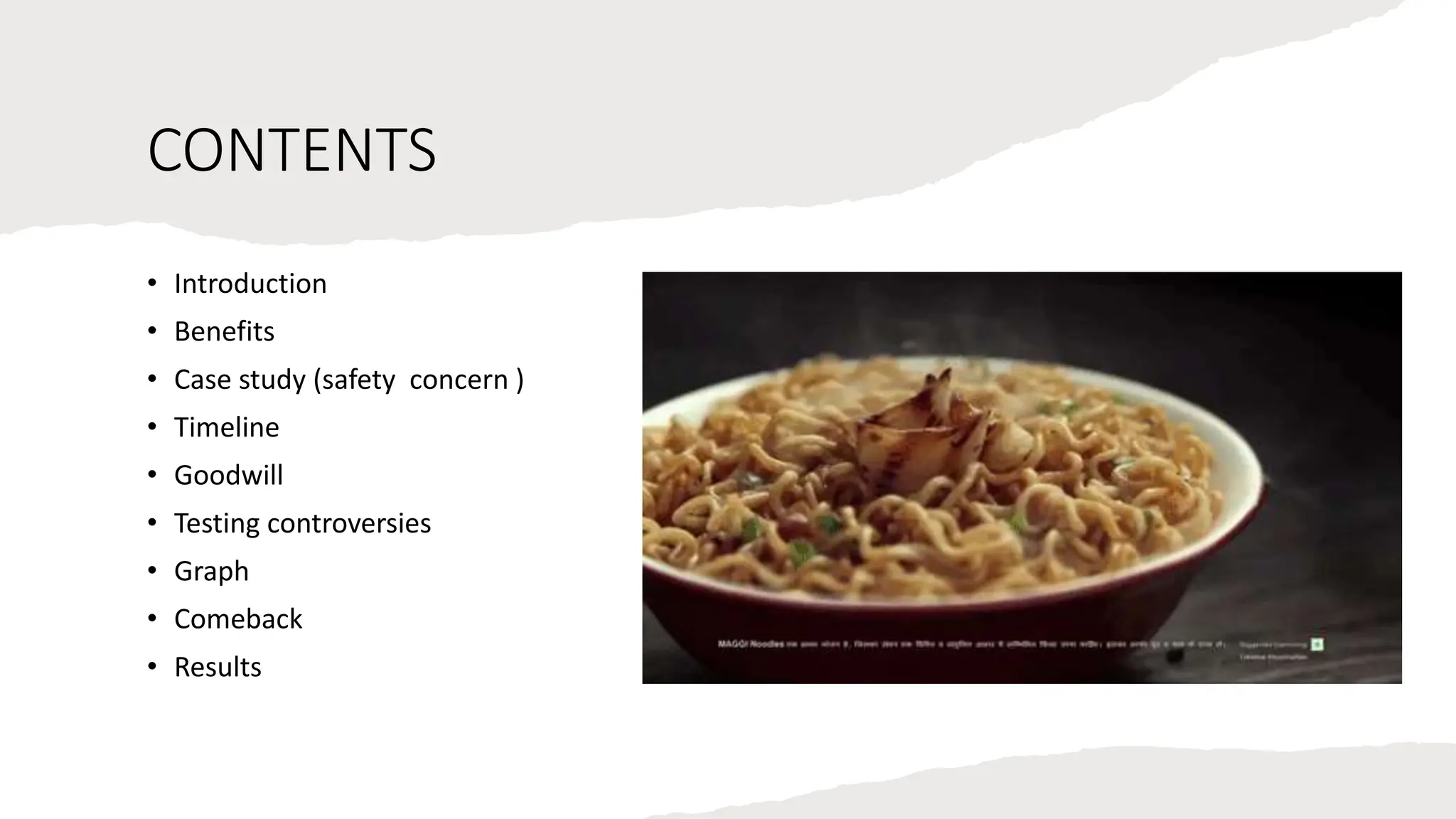 Nestle Maggi Crisis | PPTX