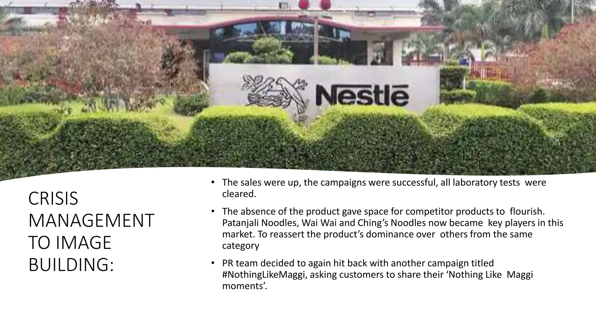 Nestle Maggi Crisis | PPTX