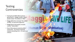 Nestle Maggi Crisis | PPTX