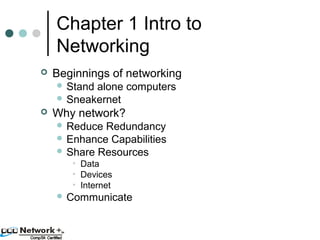 Networking Essentials Lesson 01 - Eric Vanderburg | PPT