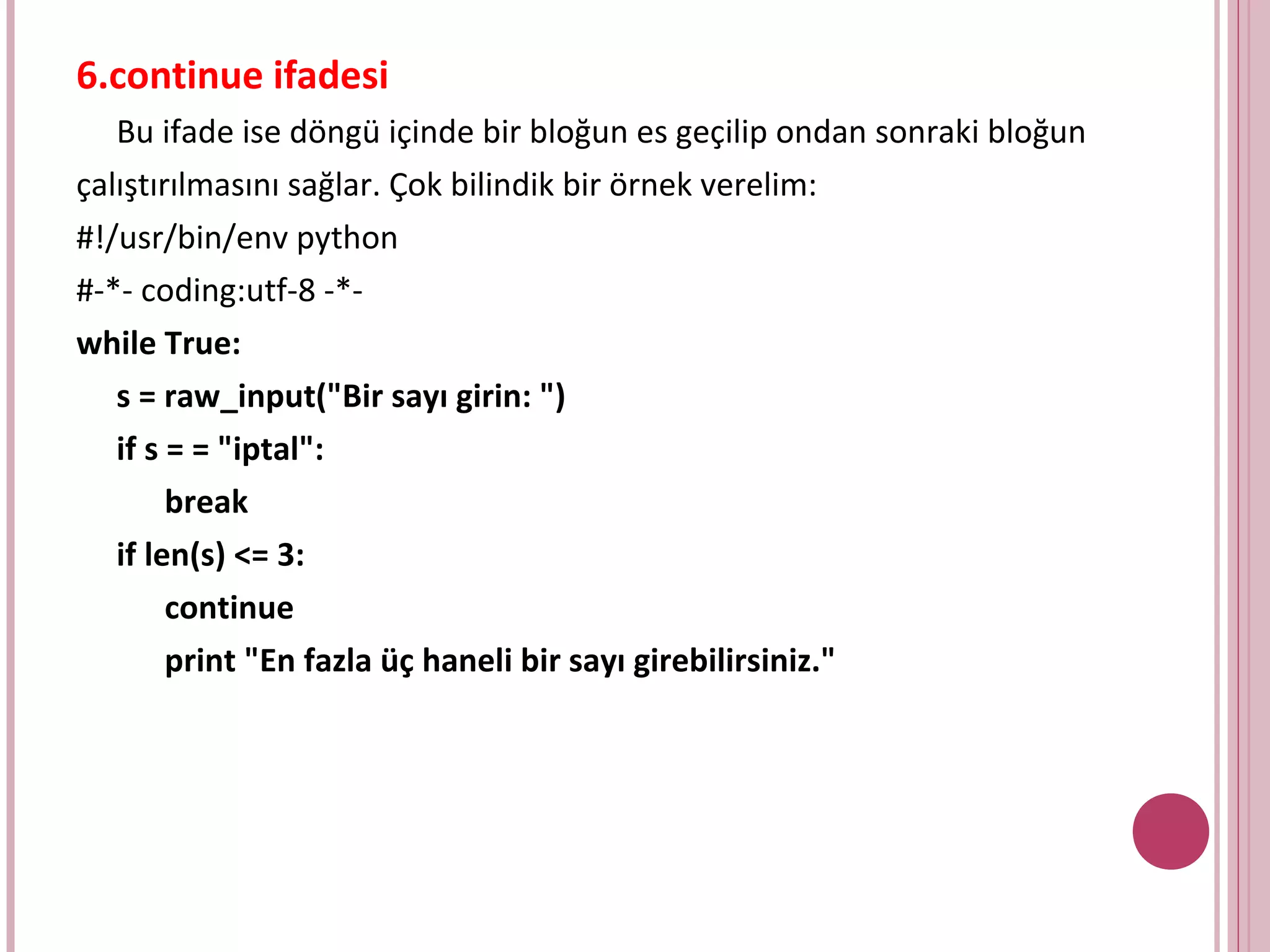Phyton Programlama Dili | PPT