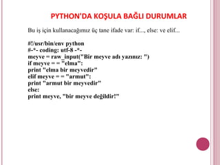 Phyton Programlama Dili | PPT