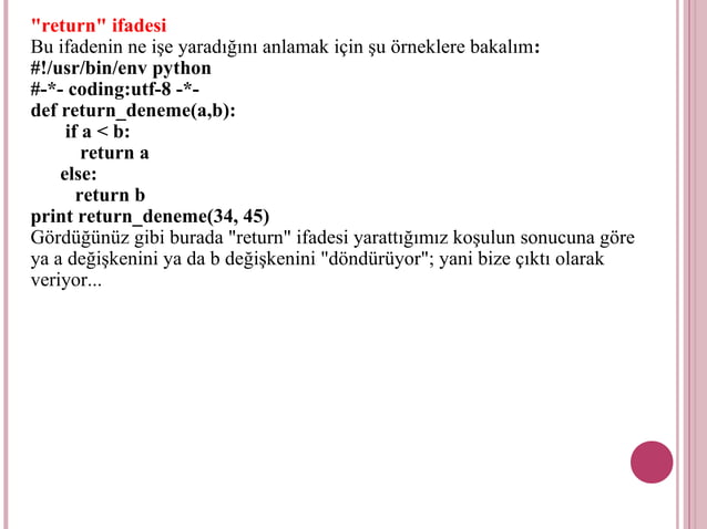 Phyton Programlama Dili | PPT