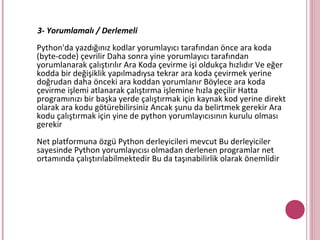 Phyton Programlama Dili | PPT