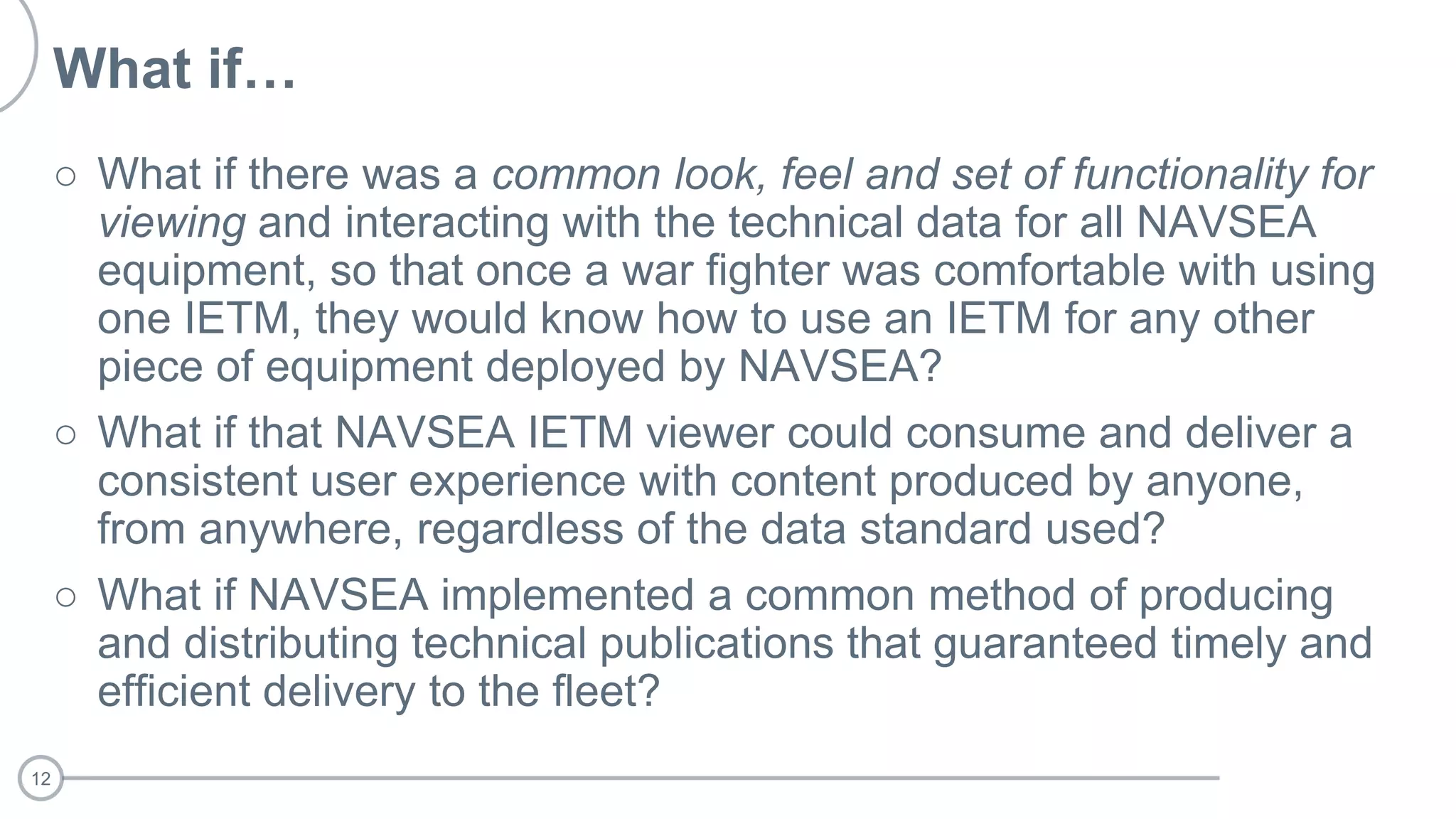 SDL NESL Program and The Standard NAVSEA Integrated Publishing Process ...