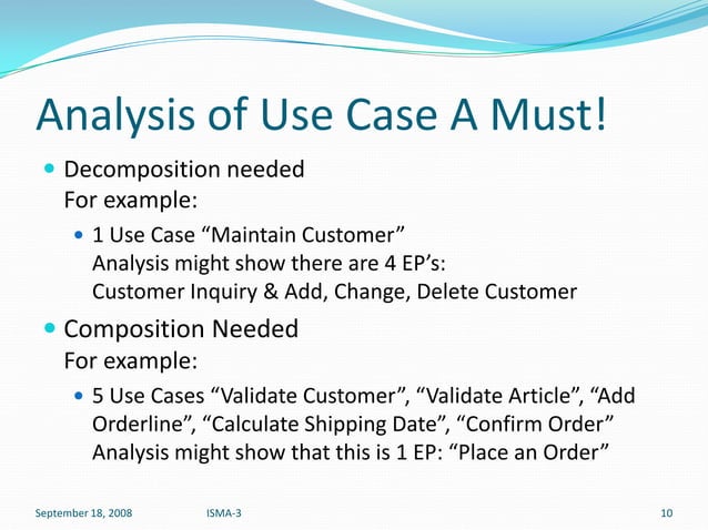 FPA applied to UML and Use Cases | PPT