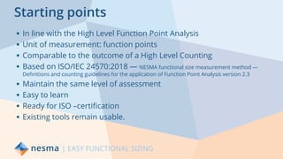 Nesma event June '23 - Easy Function Sizing - Introduction.pdf