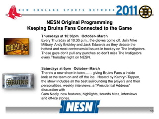 NESN 2011 V2 | PPT
