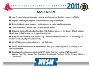 NESN 2011 V2 | PPT
