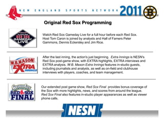 NESN 2011 V2 | PPT