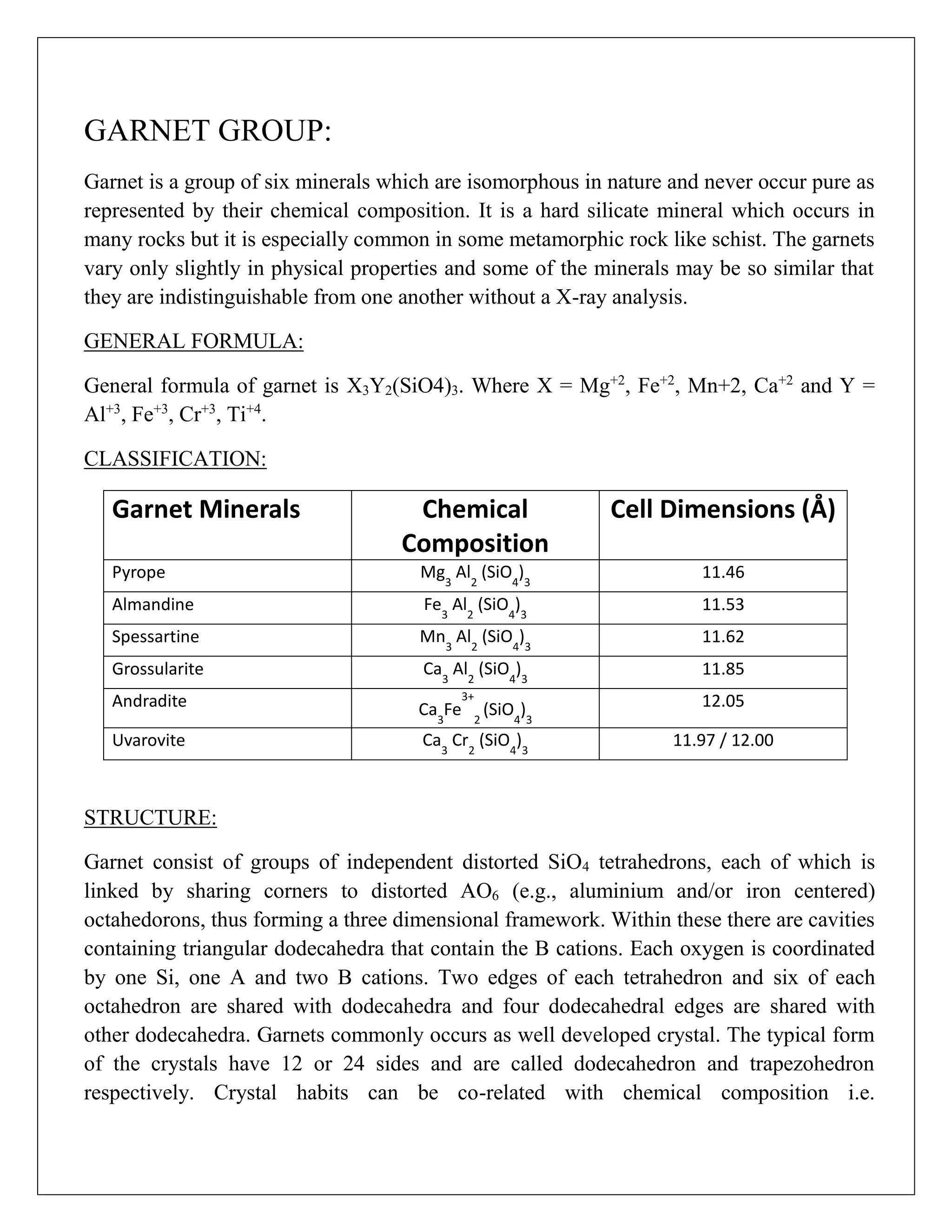 NESOSILICATE MINERALS.docx