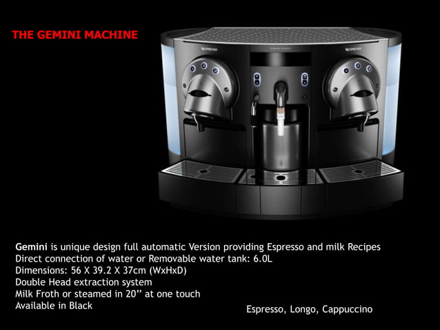 B2B Nespresso Presentation | PPTX | Home Appliances | Home & Garden