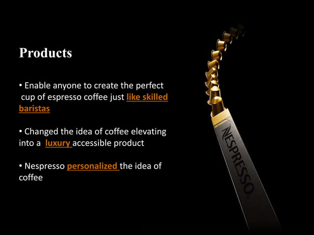 Nespresso case study | PPT