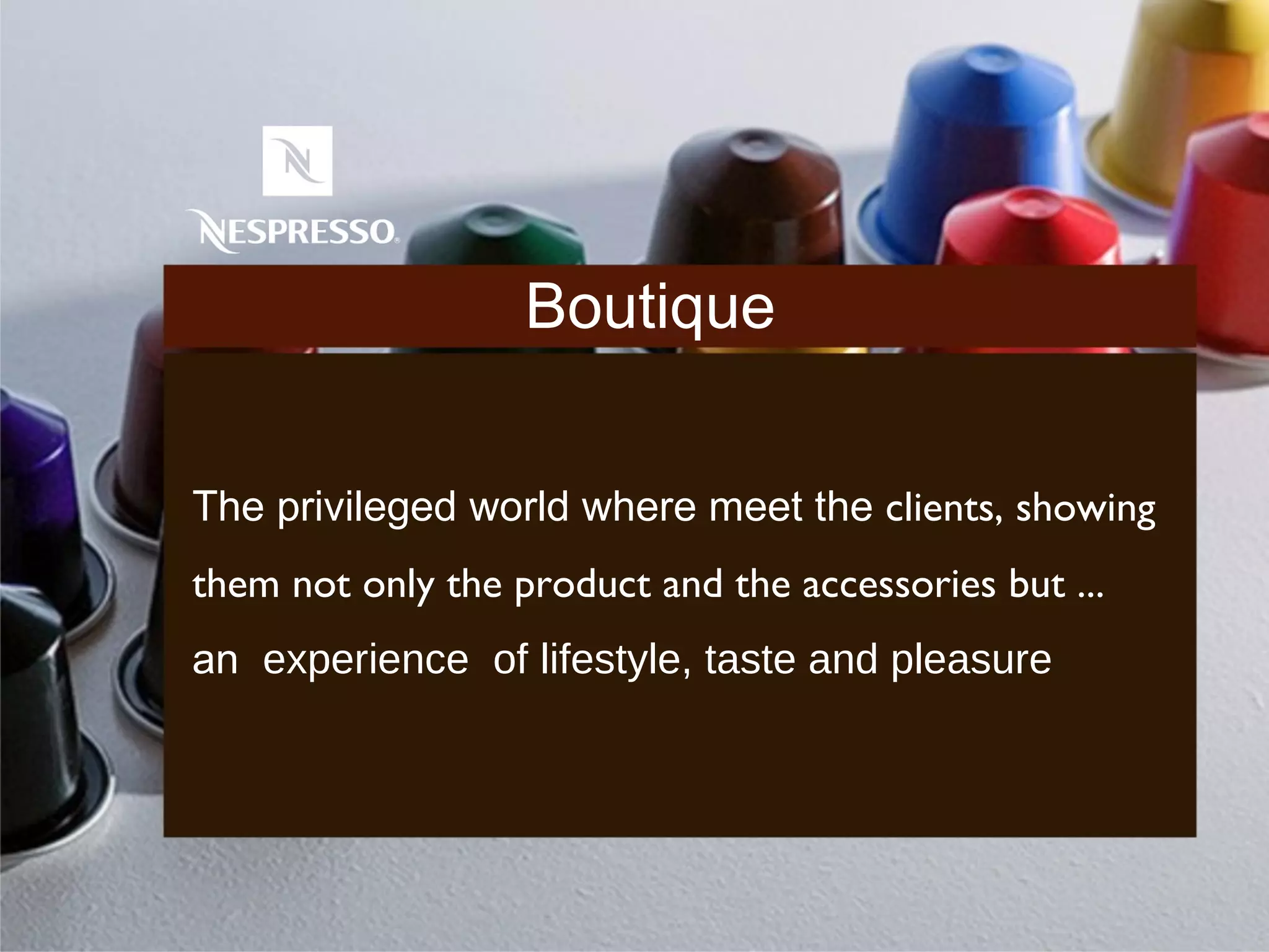 The analyze of Nespresso brand | PPT