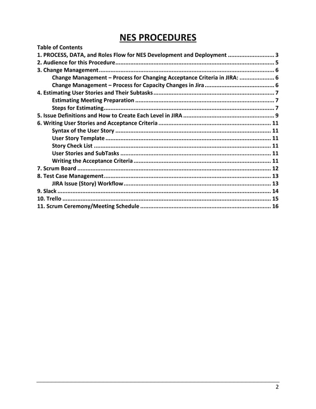 Agile Project Management Procedures | PDF