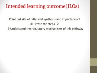 lipid metabolism fatty acid synthesis.ppt