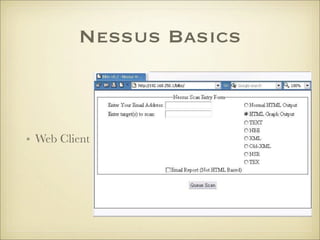 Nessus Basics | PDF