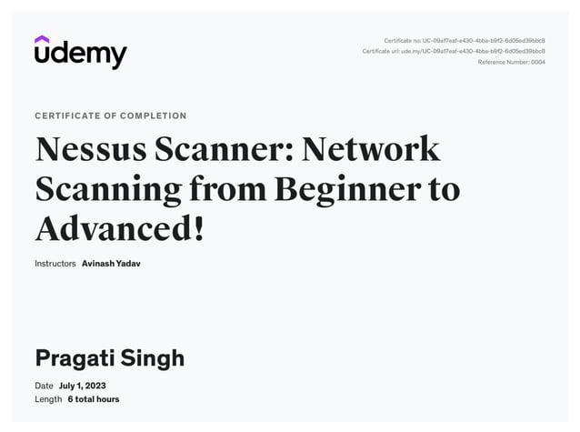 Nessus Scanner: Network Scanning from Beginner to Advanced! | PDF