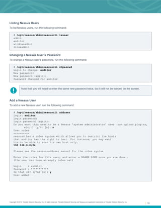 Nessus v6 command_line_reference | PDF