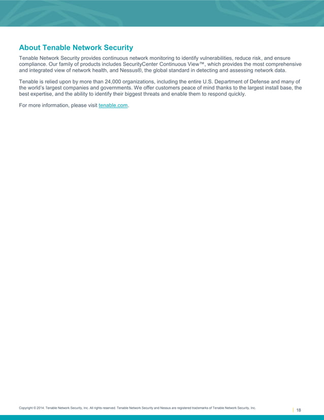 Nessus V6 Commandlinereference Pdf Operating Systems Computer 6683