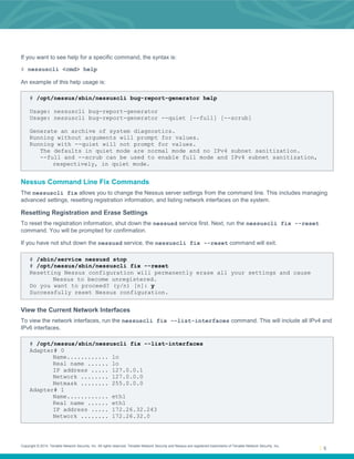 Nessus v6 command_line_reference | PDF