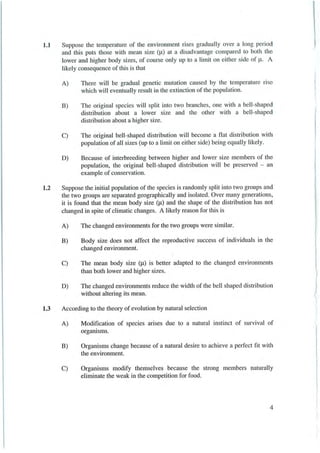 Nest 2007 Question Paper | PDF