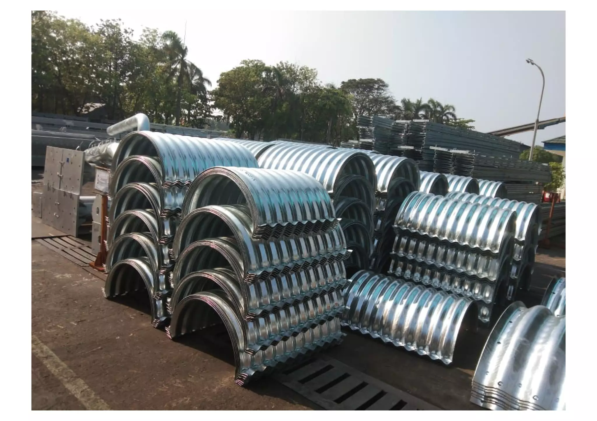 Nestable Diameter 800 x 3.0 mm #Armco #Pipa Baja Bergelombang #Gorong ...