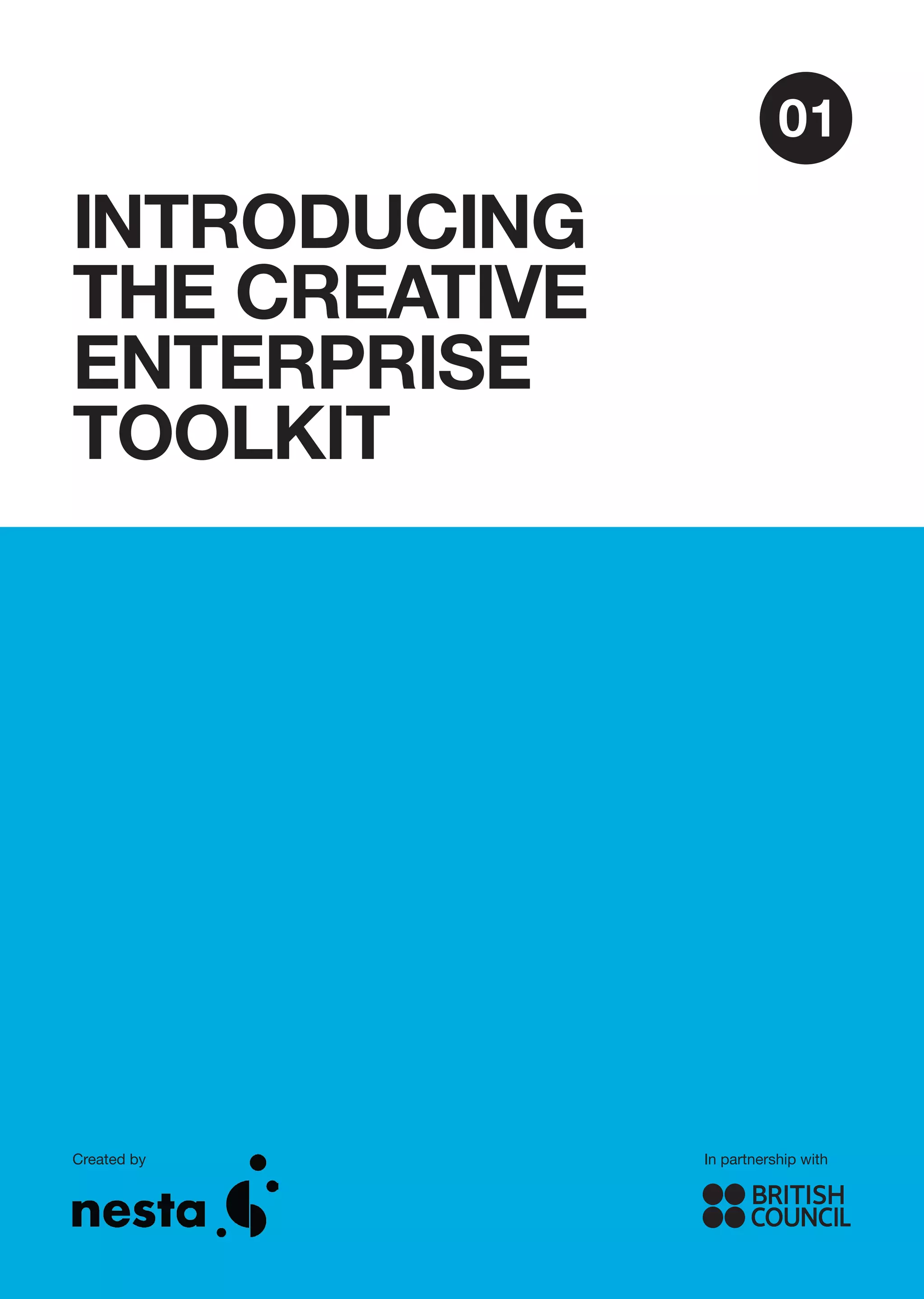 Nesta Creative Enterprise Toolkit | PDF