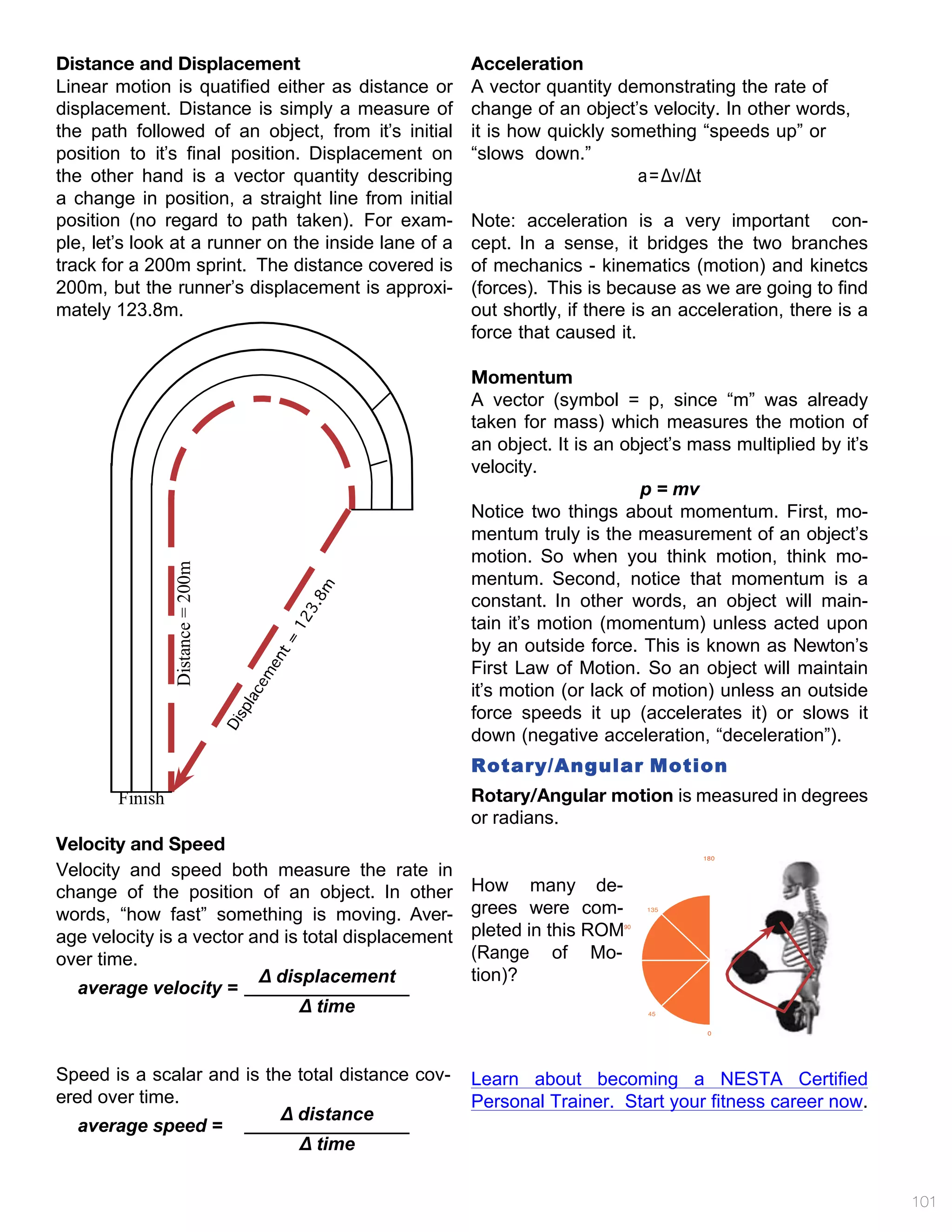 Nesta personal trainers certification biomechanics | PDF