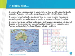 Tony Rees: The c-squares nested global grid | PPT