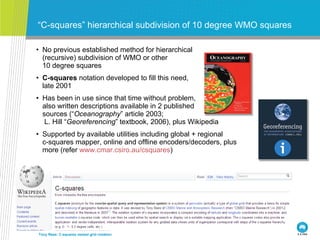 Tony Rees: The c-squares nested global grid | PPT