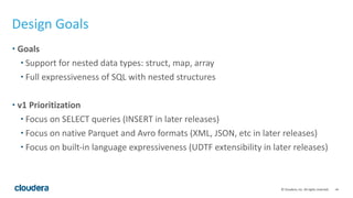 Nested Types in Impala | PDF