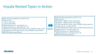Nested Types in Impala | PPT