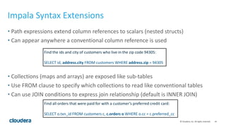 Nested Types in Impala | PPT