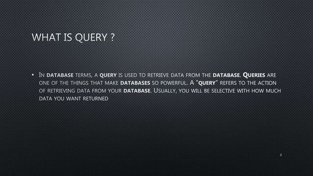 Nested and sub query aggregate functions and clauses ppt | PPT
