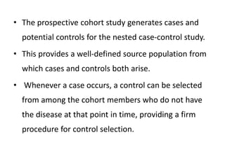 Nested case control, | PPTX