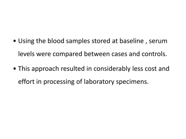 Nested case control, | PPTX | Heart and Cardiovascular Diseases ...